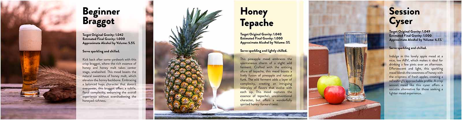 Beginner Mead Making How To Book with recipes and guide - Doin' the ...